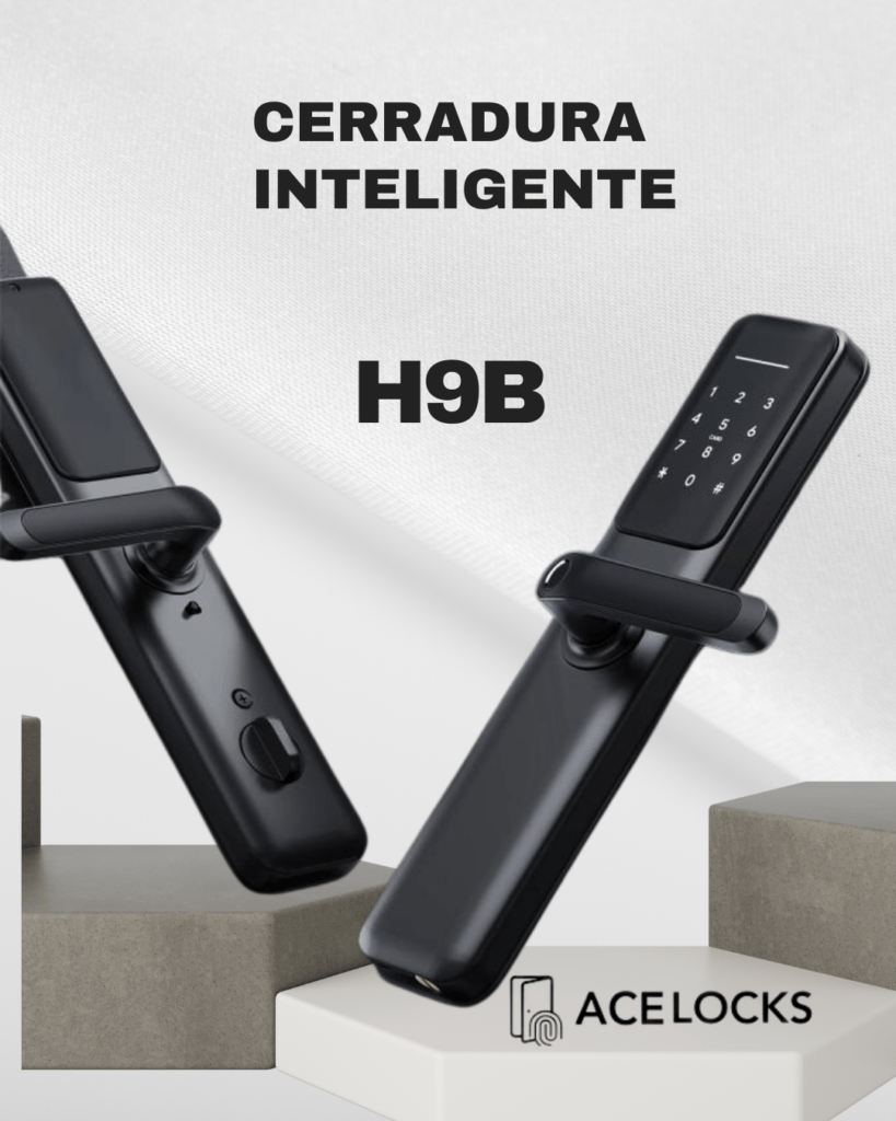 H9B CERRADURA ELECTRÓNICA INTELIGENTE - Ace Control